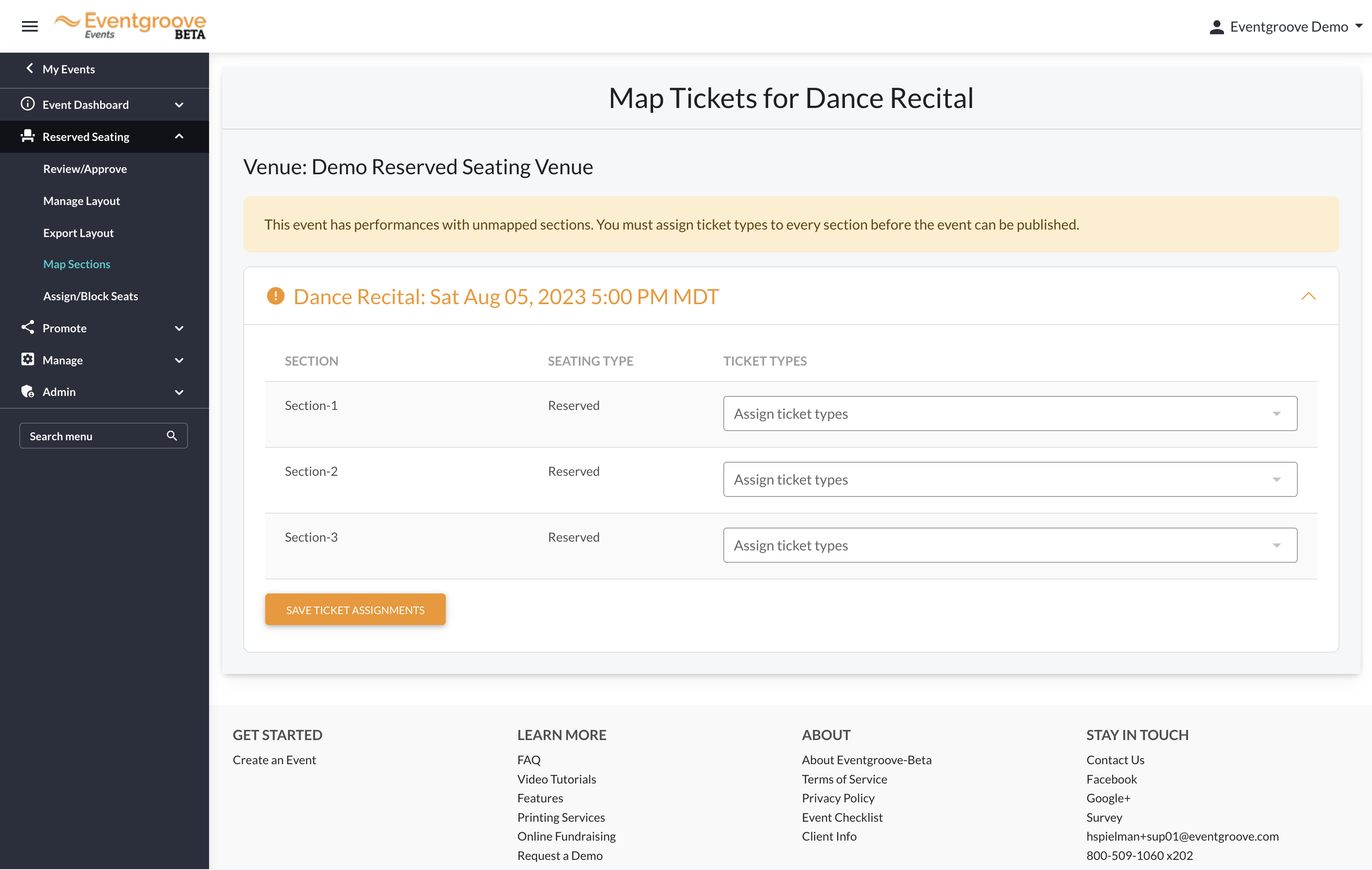 How to map ticket types on Eventgroove – Eventgroove